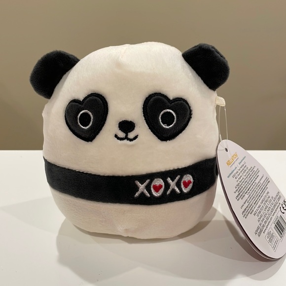 Squishmallows | Other | Nwt 5 Stanley The Panda Valentine Squishmallow ...